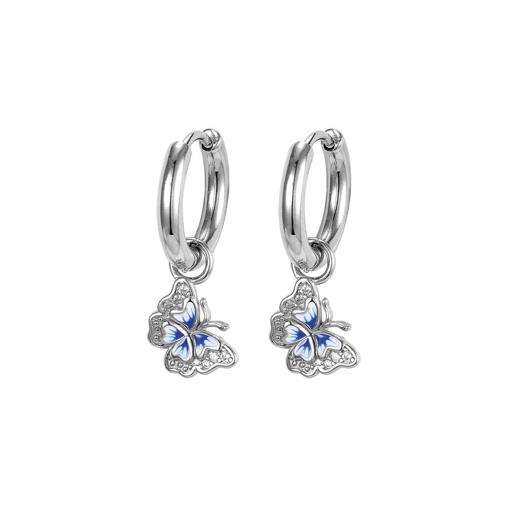 Cerchio con pendente farfalla - MedicalJewels